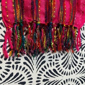 Target | Accessories | Target Neon Pink Bold Multicolored Bohemian ...